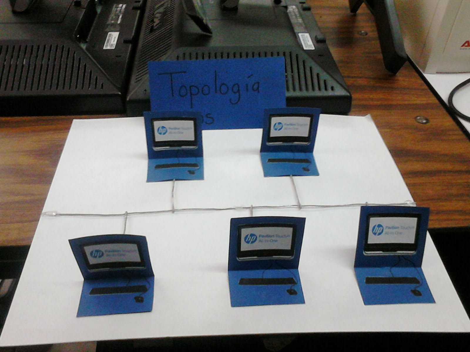 5.1 Construir una red de area local : Topologías de red (Maquetas)